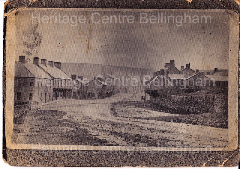 Bellingham main street, looking down from Fountain Cottage with ...