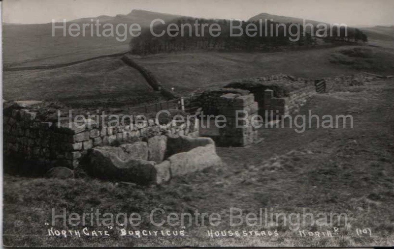 Hadrian's Wall. North Gate, Housesteads - Images Database - The ...