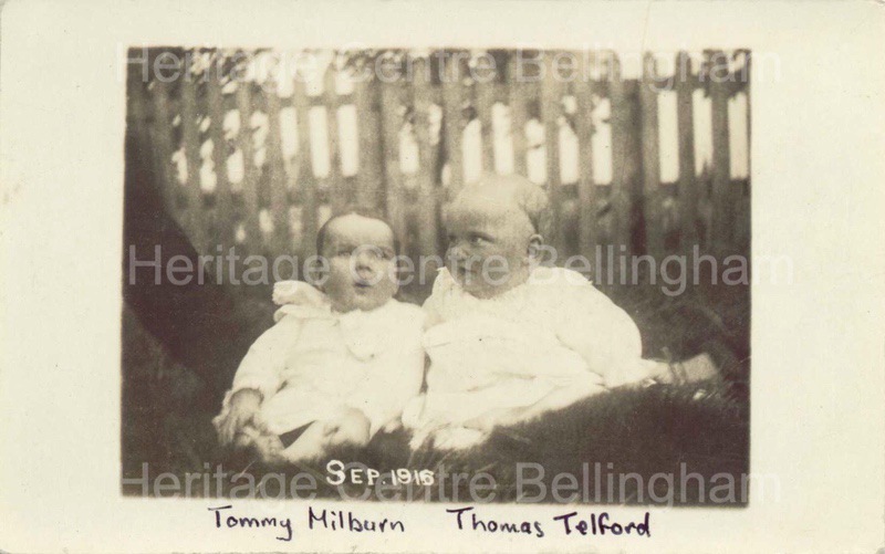 Tommy Milburn and Thomas Telford, 1916 - Images Database - The Heritage ...