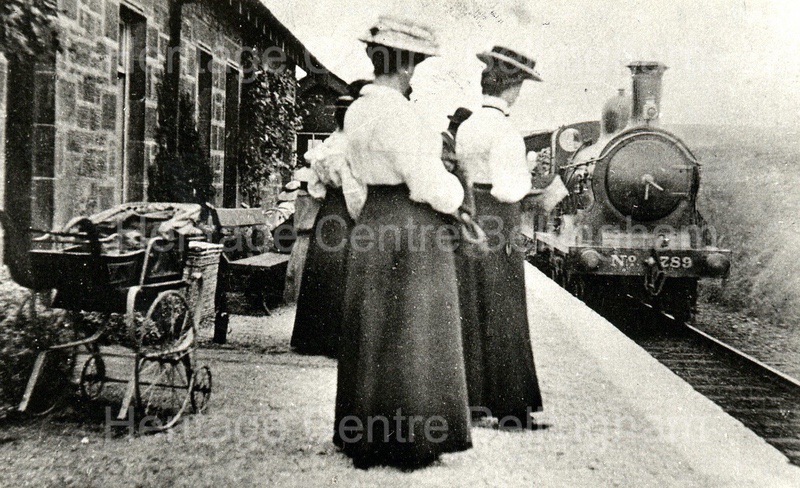Tarset Station circa 1907 - Images Database - The Heritage Centre ...