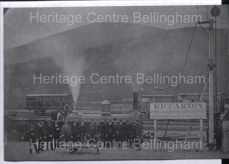First Train on Border Counties Railway, 1862 - Images Database - The ...