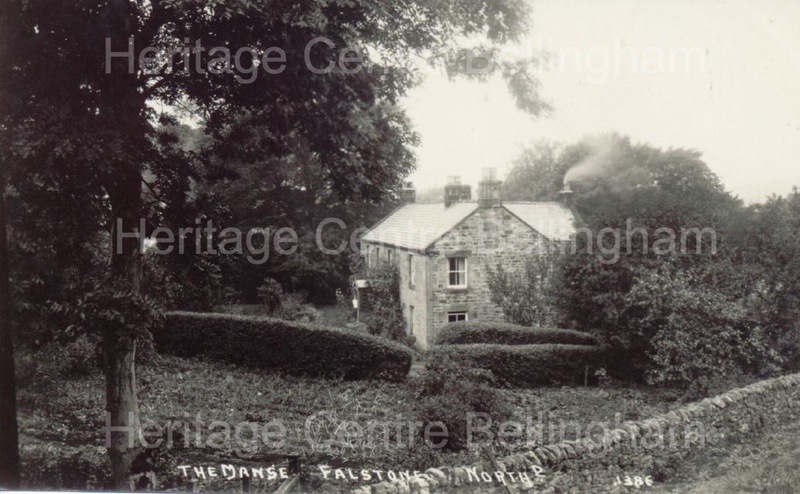 The Manse, Falstone - Images Database - The Heritage Centre Bellingham